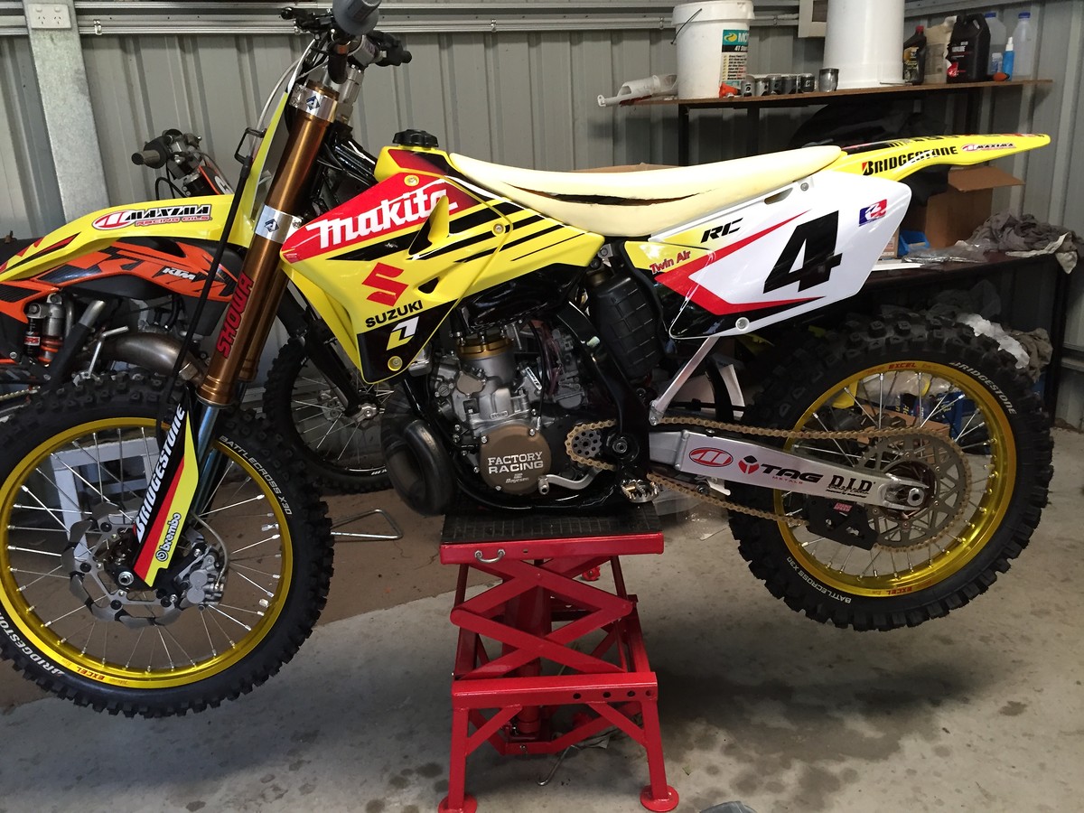 2008 RM250 - RC4 theme - Bike Builds - Motocross Forums / Message ...
