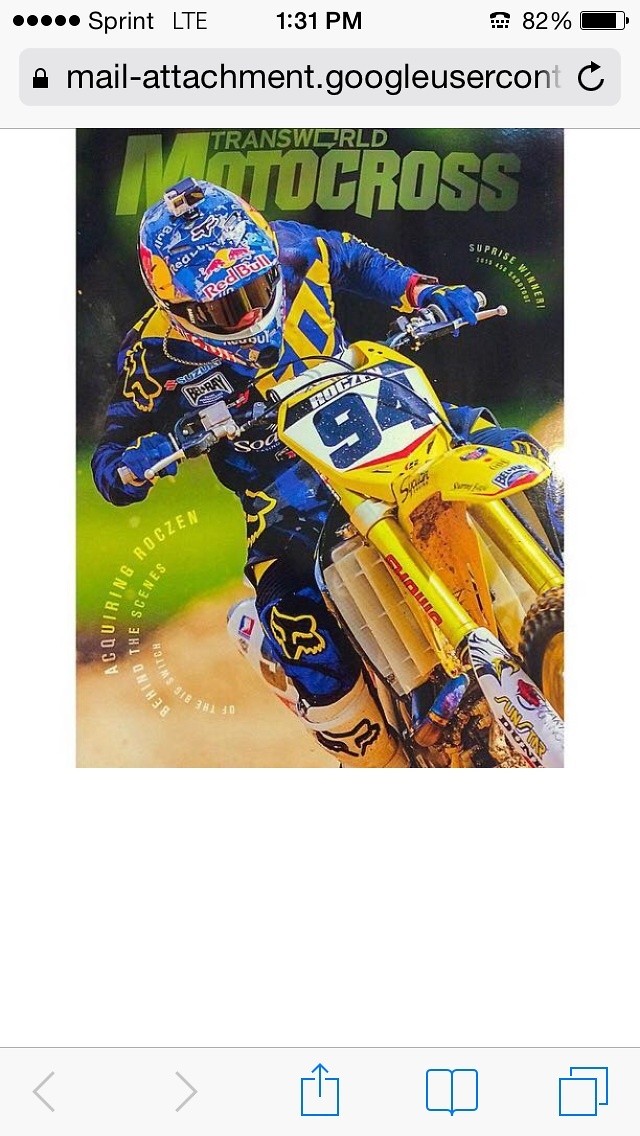 Looking to buy Roczen front number plate or graphics - For Sale/Bazaar ...