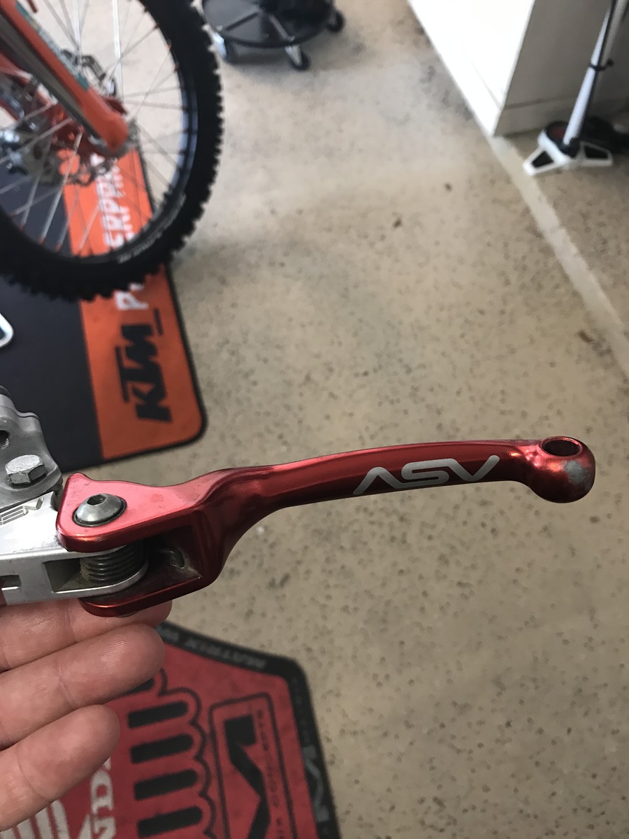 Red ASV levers CR/CRF - For Sale/Bazaar - Motocross Forums / Message ...
