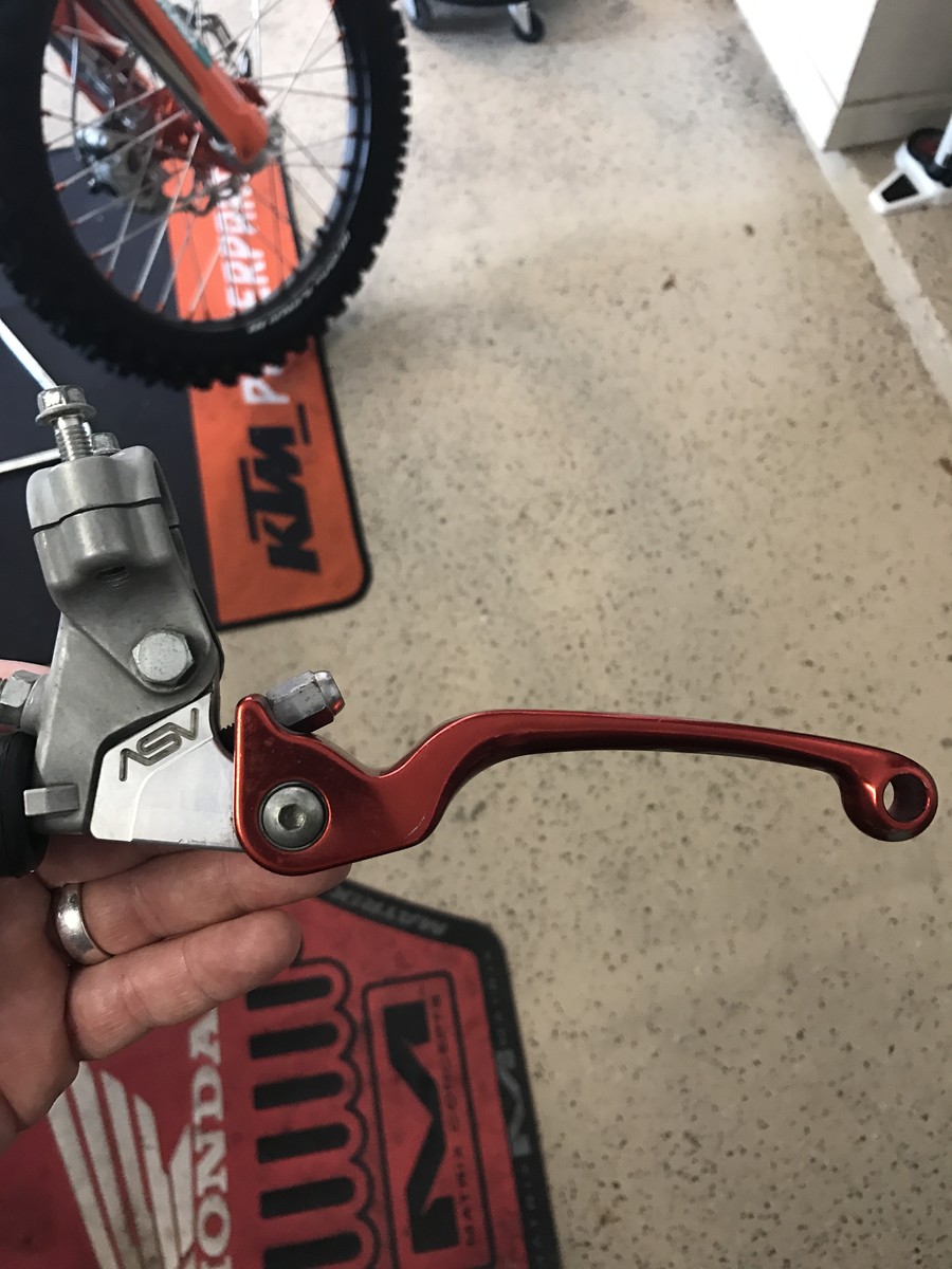 Red ASV levers CR/CRF - For Sale/Bazaar - Motocross Forums / Message ...