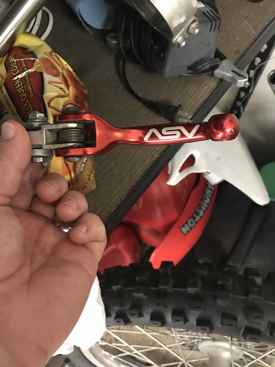 Red ASV levers CR/CRF - For Sale/Bazaar - Motocross Forums / Message ...