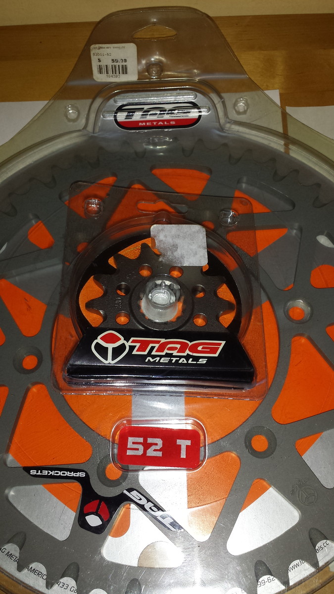 KTM TAG Sprockets - For Sale/Bazaar - Motocross Forums / Message Boards ...