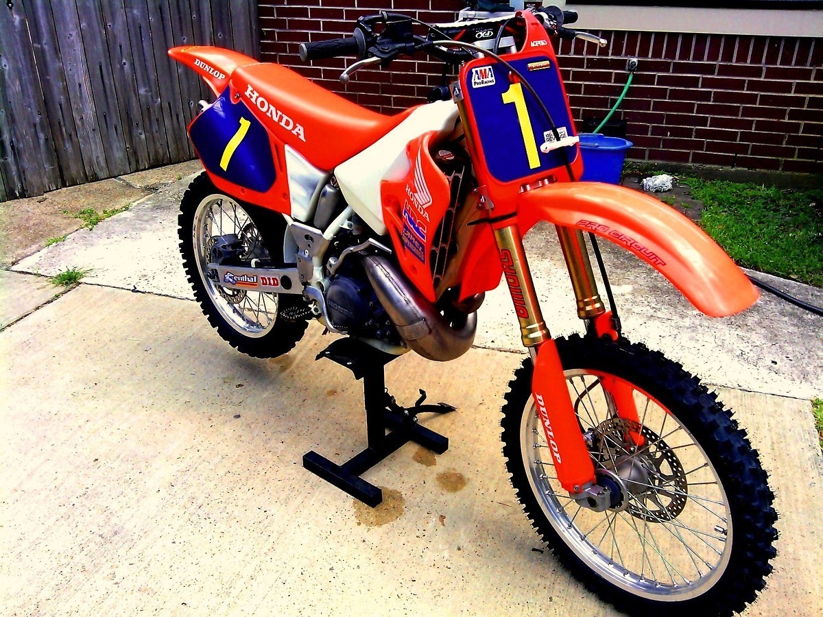 96 CR250 Factory Honda Replica Graphics - Old School Moto - Motocross ...