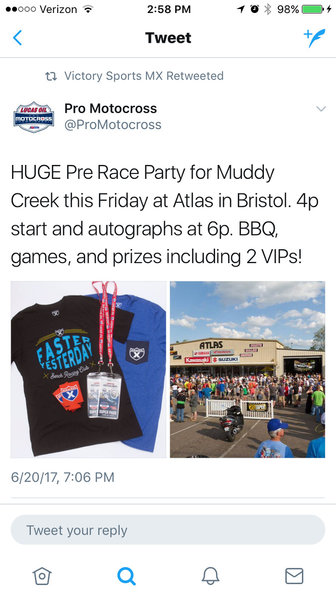 ¿Autograph signings in Tennessee Friday night?? - Moto-Related ...
