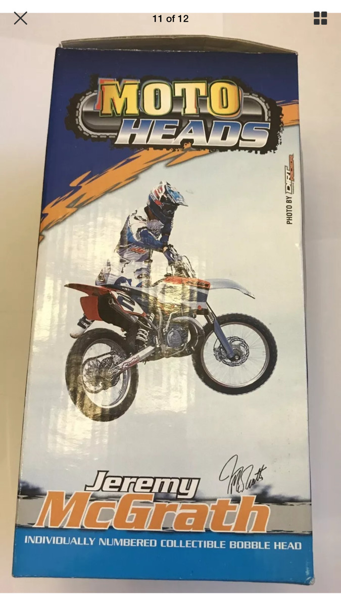 McGrath Moto Heads bobblehead - For Sale/Bazaar - Motocross Forums ...