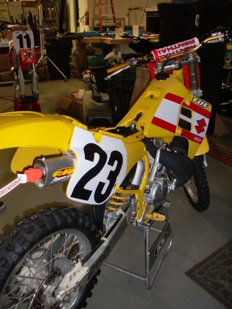 Throttle Jockey Anniversary Red Bud Display - Old School Moto ...