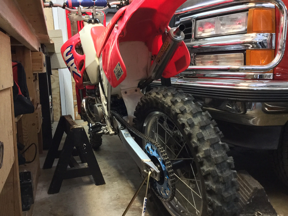1992 CR250 original racing upgrades. - Old School Moto - Motocross ...