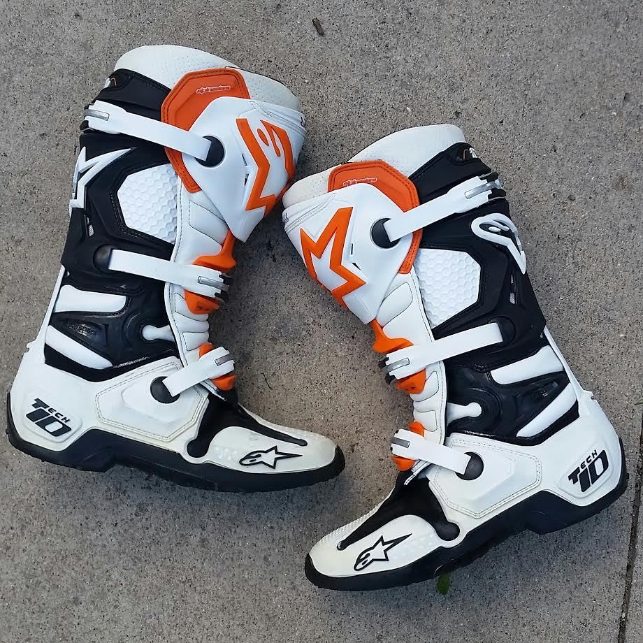 Alpinestar Tech 10's Size 12 - For Sale/Bazaar - Motocross Forums ...