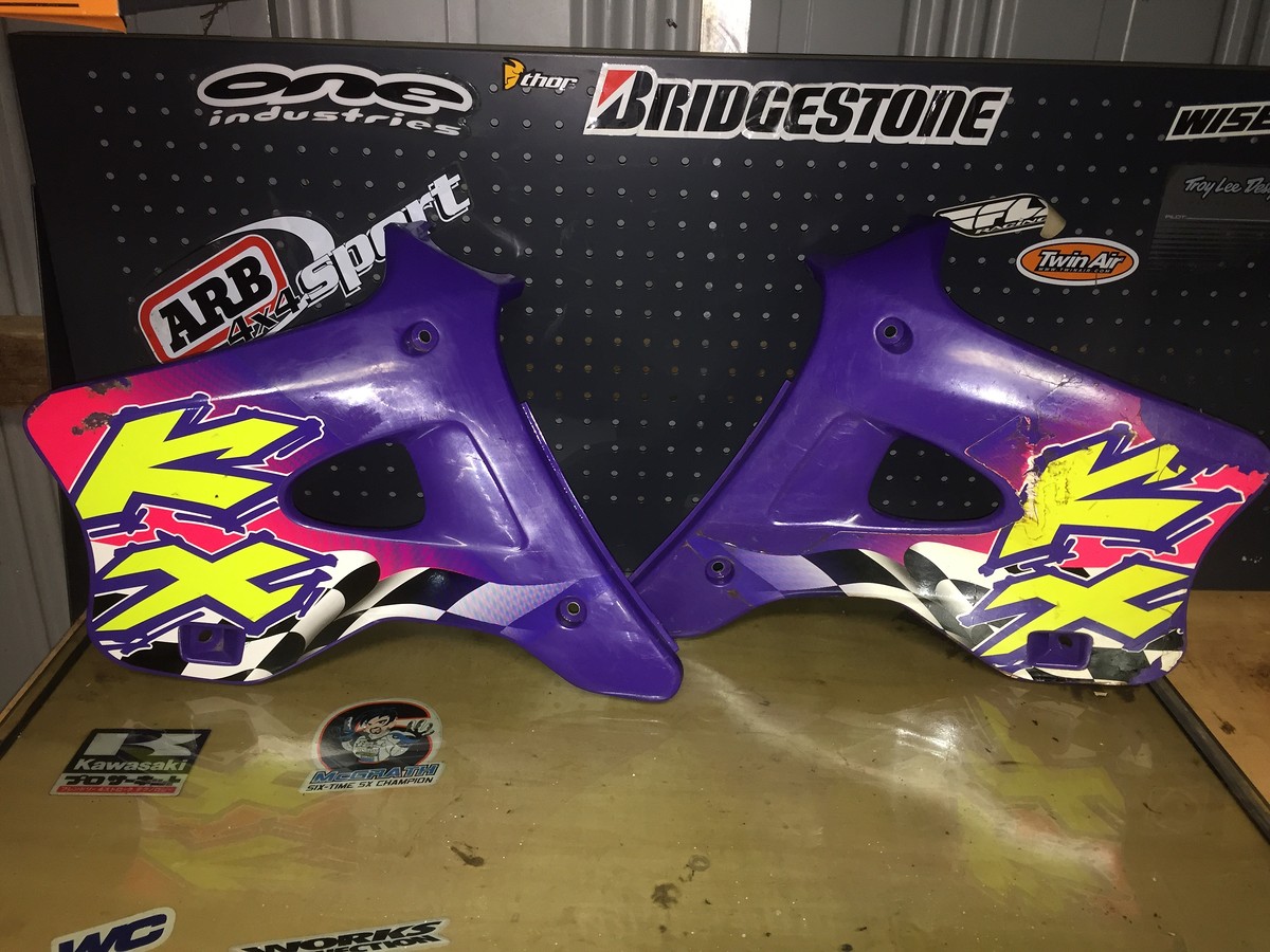 94-98 KX125 KX250 shroud sets ,96 fork ring - For Sale/Bazaar ...