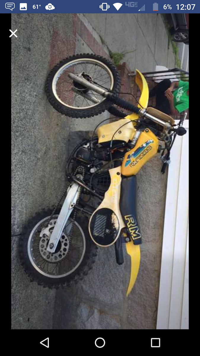 1981 Suzuki rm 125 - For Sale/Bazaar - Motocross Forums / Message ...