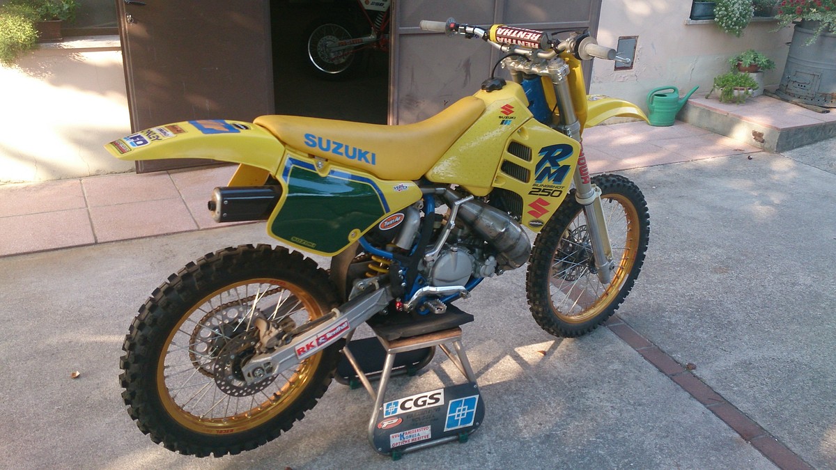 SUZUKI RM250 1990 EX BARTOLINI - Old School Moto - Motocross Forums ...