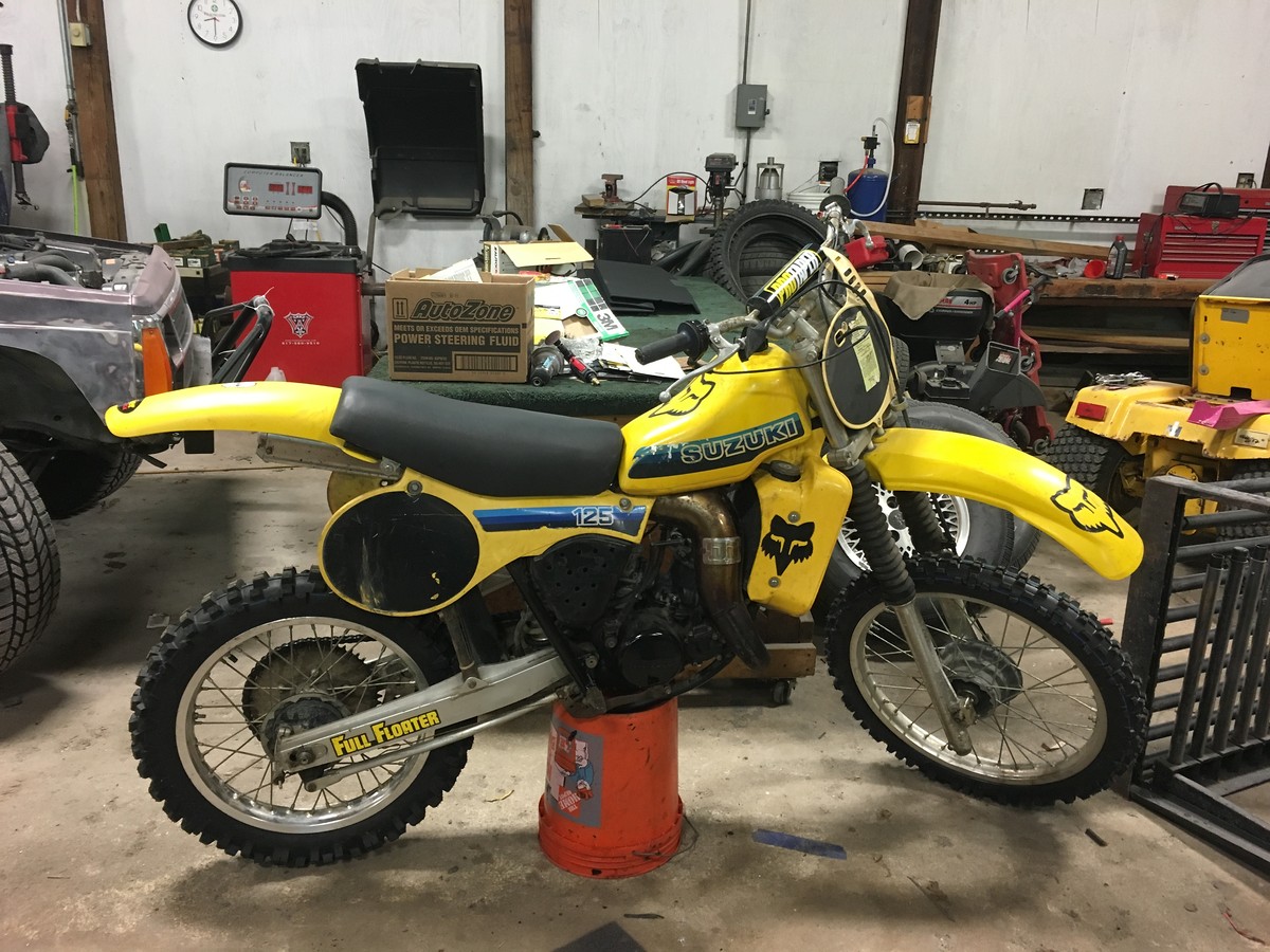 1981 Suzuki RM125 - eBay - Old School Moto - Motocross Forums / Message ...
