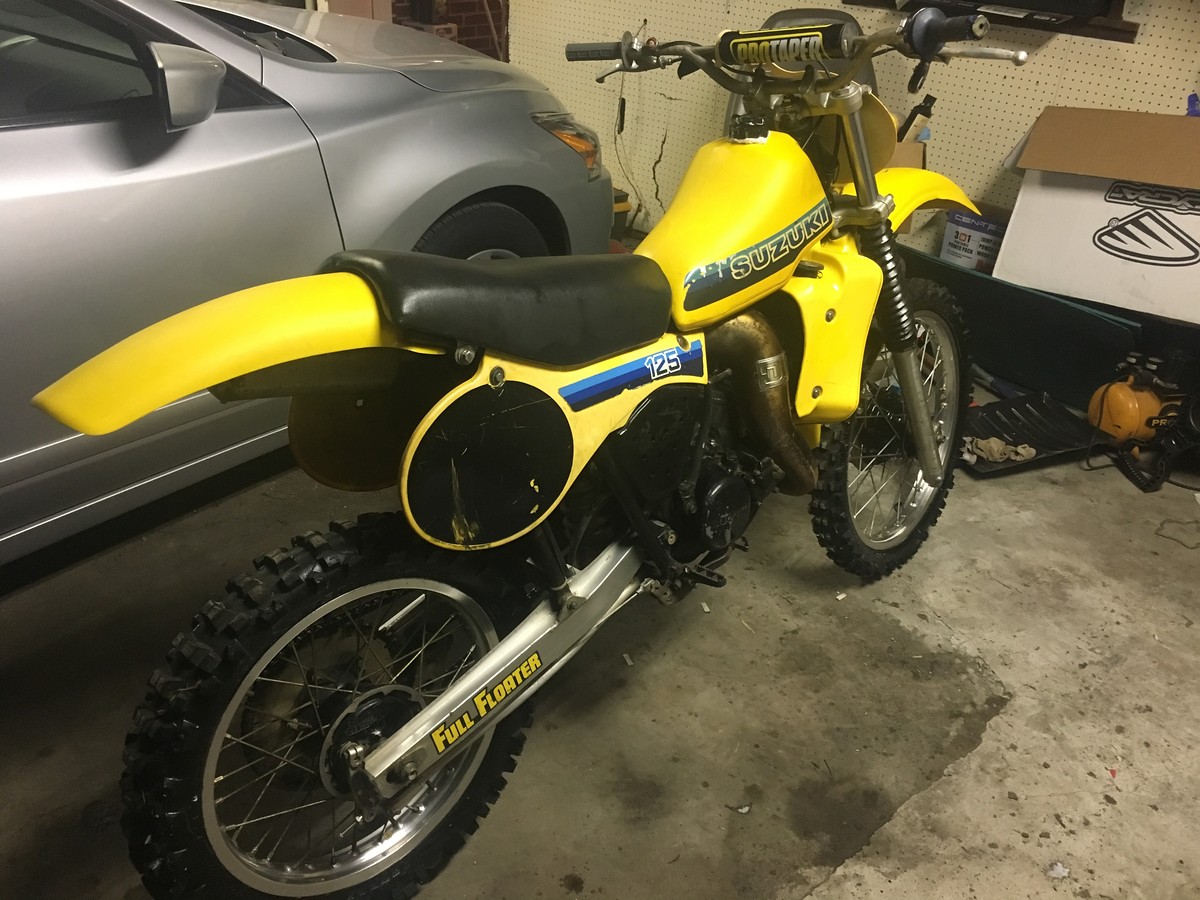 1981 Suzuki RM125 - eBay - Old School Moto - Motocross Forums / Message ...