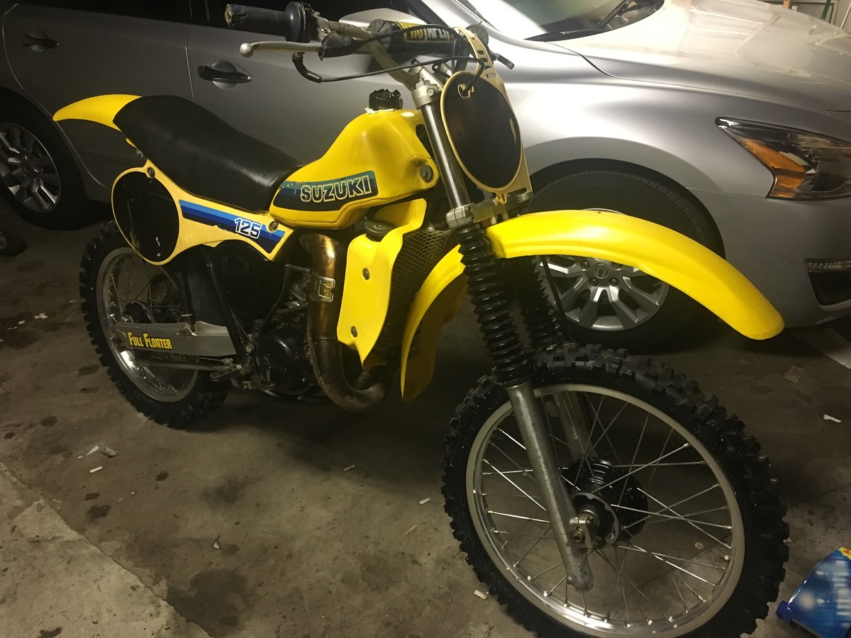 1981 Suzuki RM125 - eBay - Old School Moto - Motocross Forums / Message ...