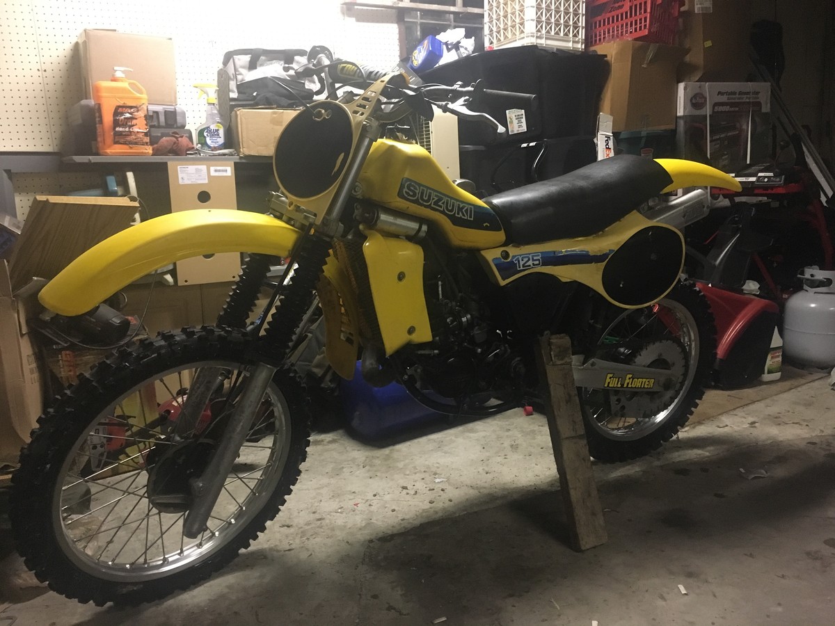 1981 Suzuki RM125 - eBay - Old School Moto - Motocross Forums / Message ...