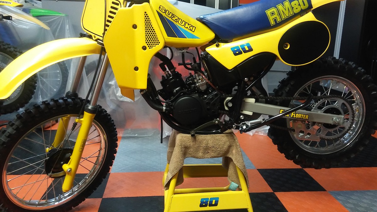 Suzuki RM80D 1983 Vintage Restoration - Old School Moto - Motocross Forums / Message Boards ...