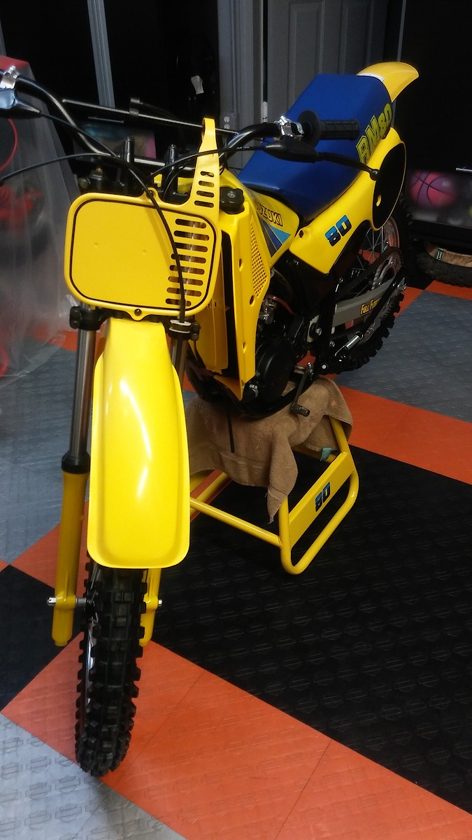 Suzuki RM80D 1983 Vintage Restoration - Old School Moto - Motocross Forums / Message Boards ...