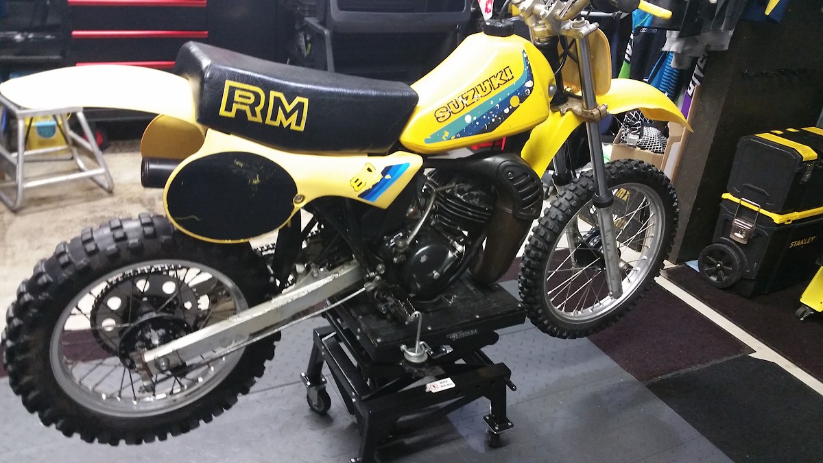 Suzuki RM80D 1983 Vintage Restoration - Old School Moto - Motocross Forums / Message Boards ...