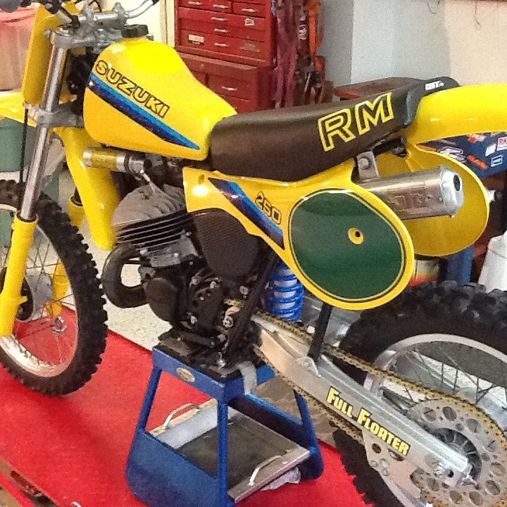 1981 rm 250 slow build thread...completed.. - Old School Moto ...