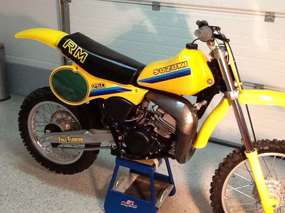 1981 rm 250 slow build thread...completed.. - Old School Moto ...