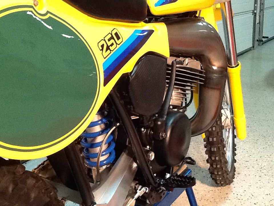 1981 rm 250 slow build thread...completed.. - Old School Moto ...