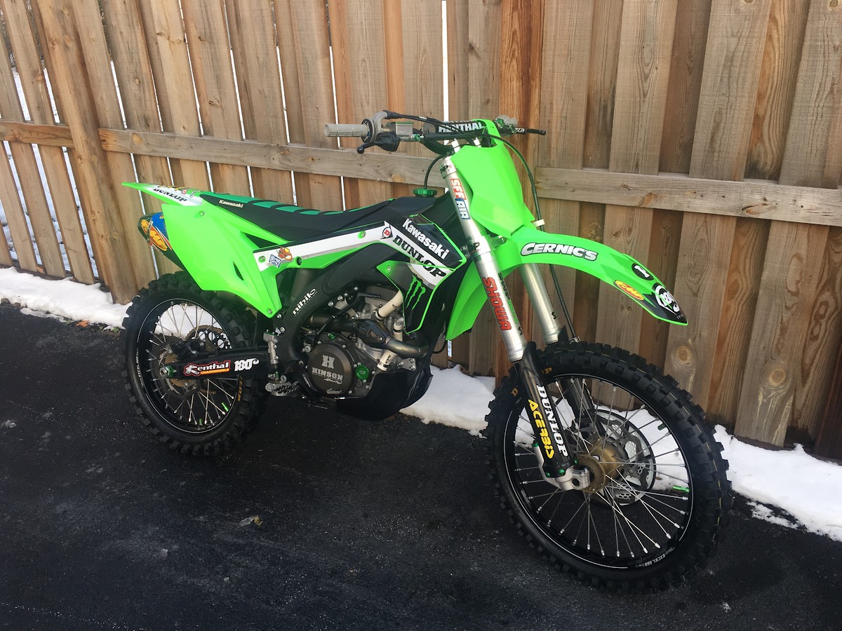 2016 KX450F Black Frame Build - Bike Builds - Motocross Forums ...