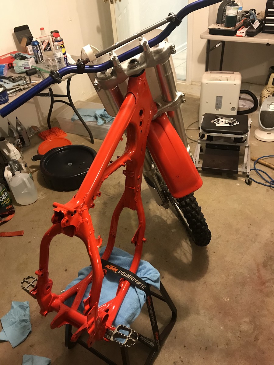1989 CR250 budget restoration - Bike Builds - Motocross Forums ...