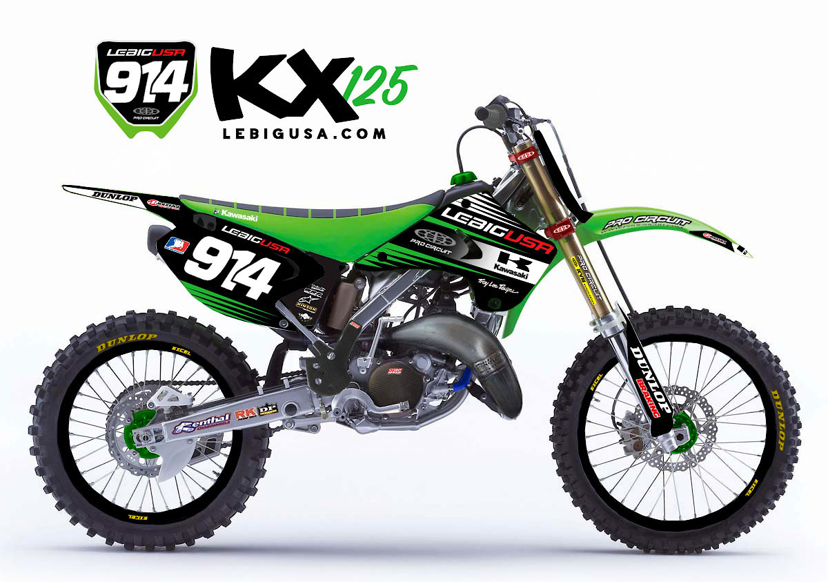 Kawasaki KX 125 Pro Circuit 2004 replica - Bike Builds - Motocross ...