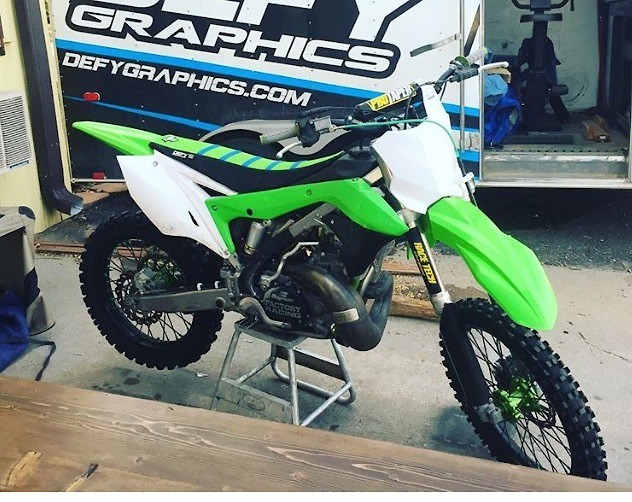2014 Kx 250 Two Stroke Plastic Conversion - Moto-Related - Motocross ...