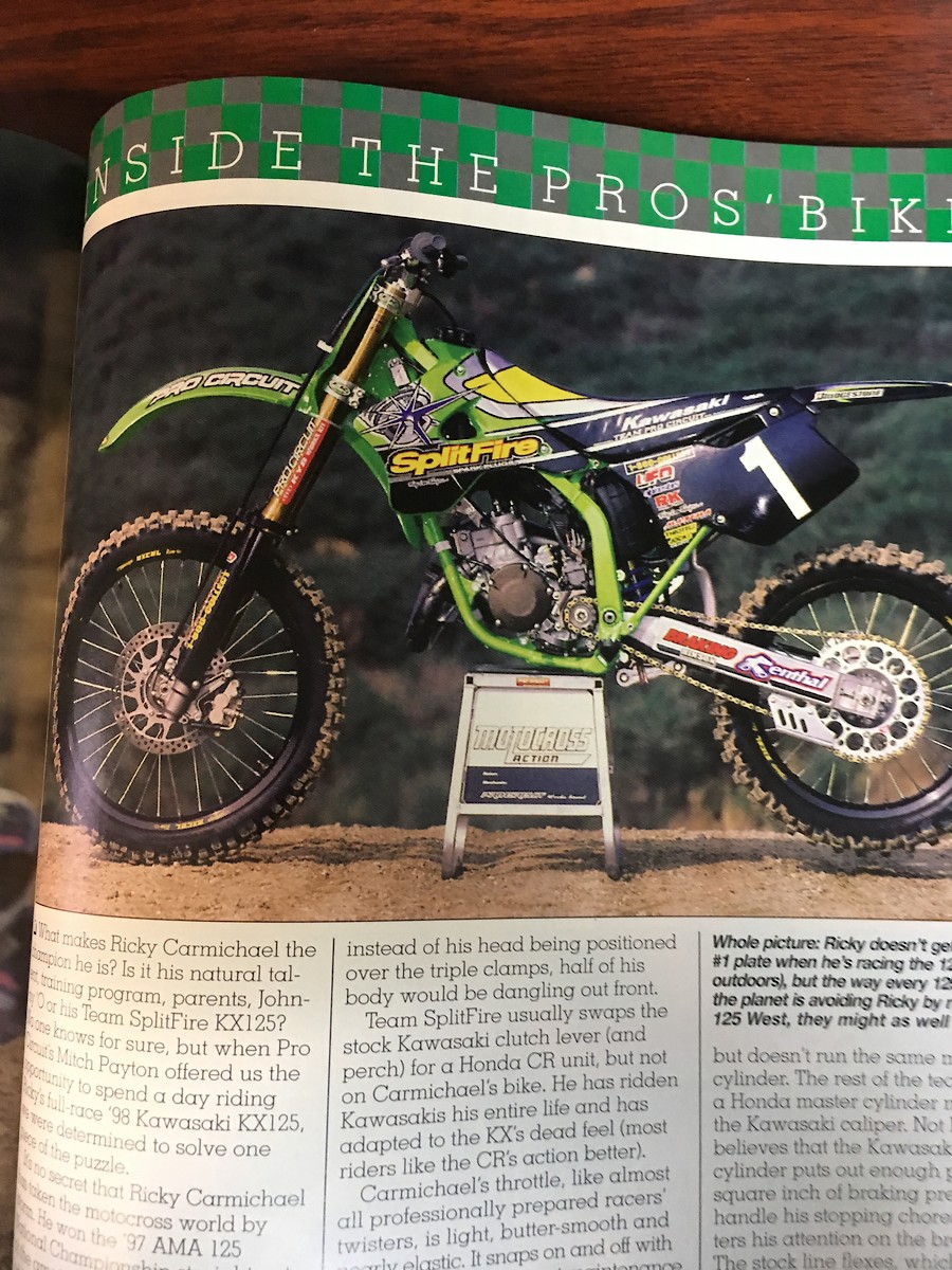 1998 SplitFire Pro Circuit KX125 Build - Old School Moto - Motocross Forums / Message Boards ...