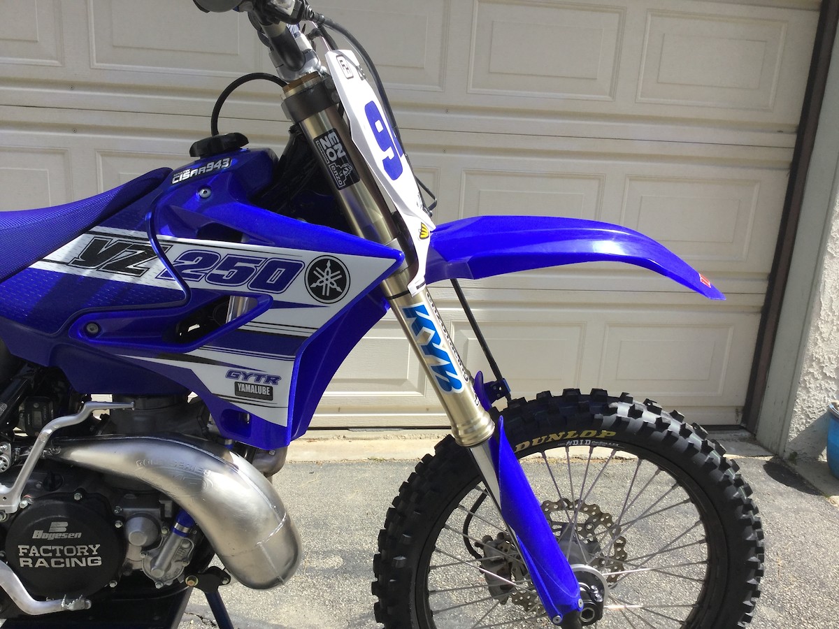 2002 Yamaha YZ250 built ( update swingarm and front end ) - Bike Builds ...