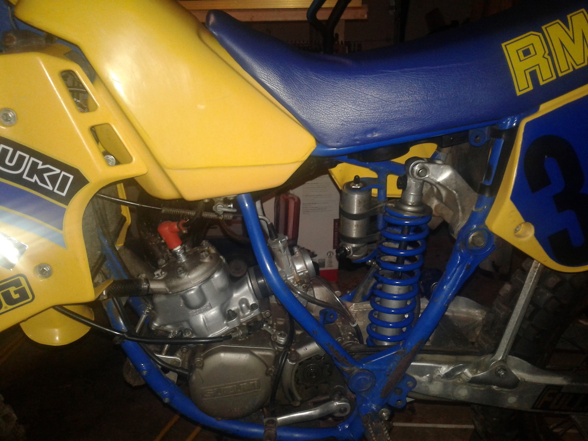 1985 Suzuki RM125 brought back to life . . . - Old School Moto ...