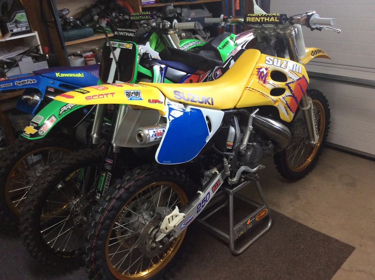 Guy Cooper 93 RM250 build - Old School Moto - Motocross Forums ...