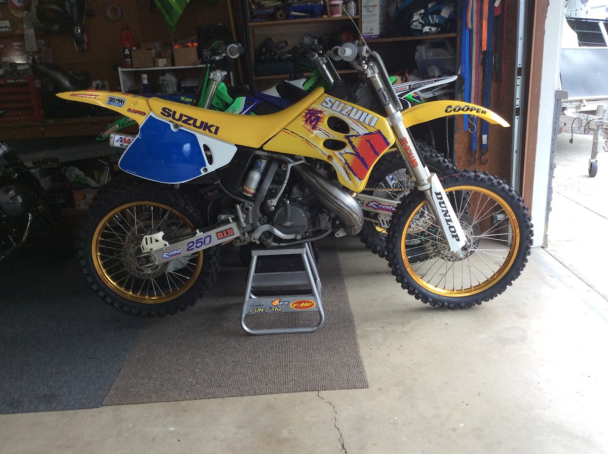 Guy Cooper 93 RM250 build - Old School Moto - Motocross Forums ...