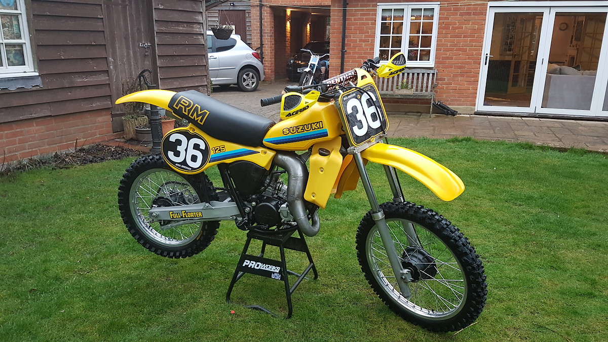 1981 RM125 race bike build - Old School Moto - Motocross Forums ...