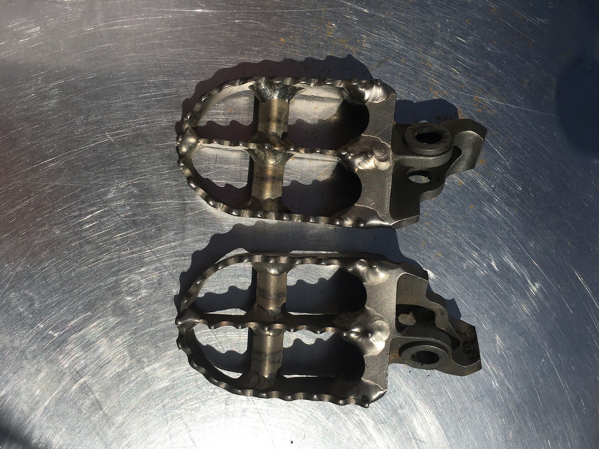 Footpegs honda Yamaha - For Sale/Bazaar - Motocross Forums / Message ...