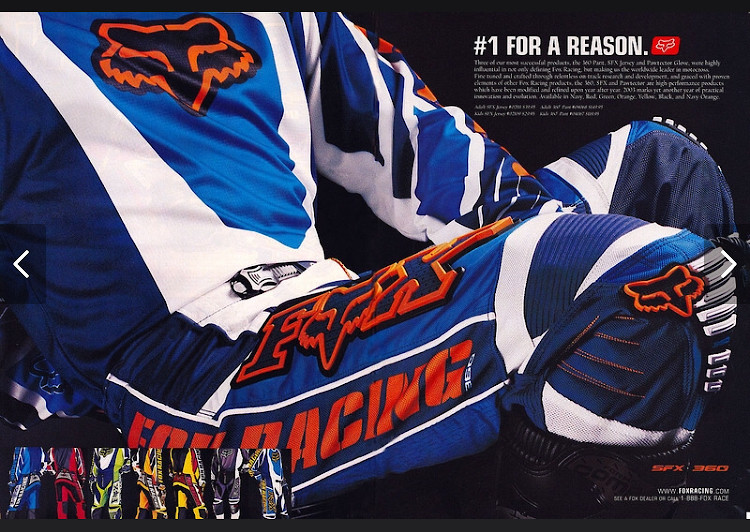 Fox 360 SFX gear - Old School Moto - Motocross Forums / Message Boards ...