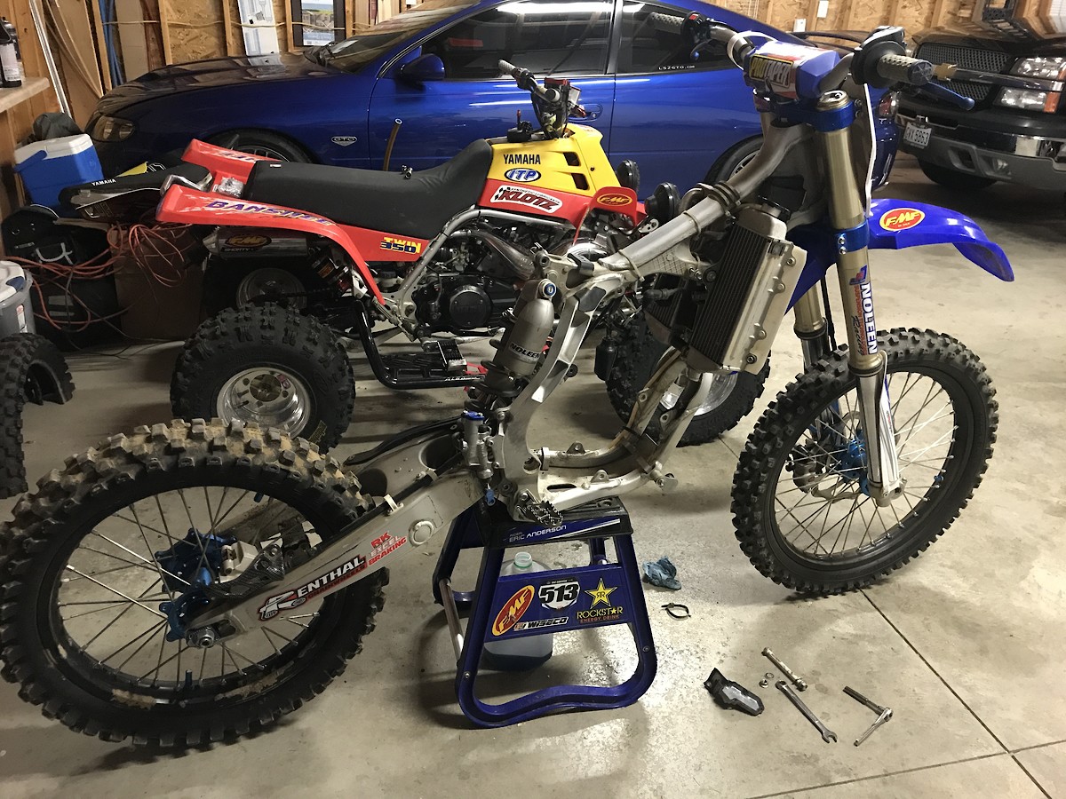 YZ 250 rebuild - “finished” - Bike Builds - Motocross Forums / Message ...