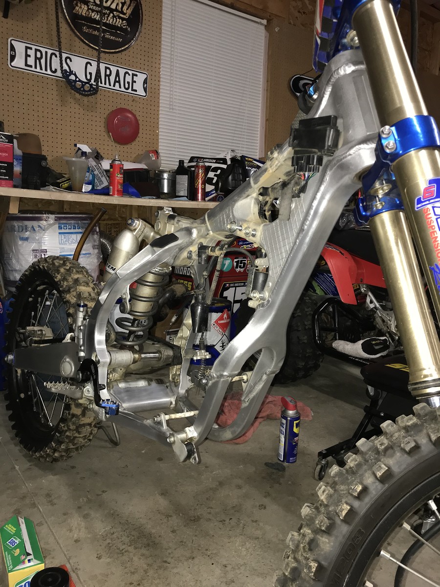 YZ 250 rebuild - “finished” - Bike Builds - Motocross Forums / Message ...