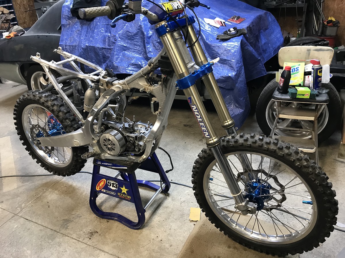 YZ 250 rebuild - “finished” - Bike Builds - Motocross Forums / Message ...