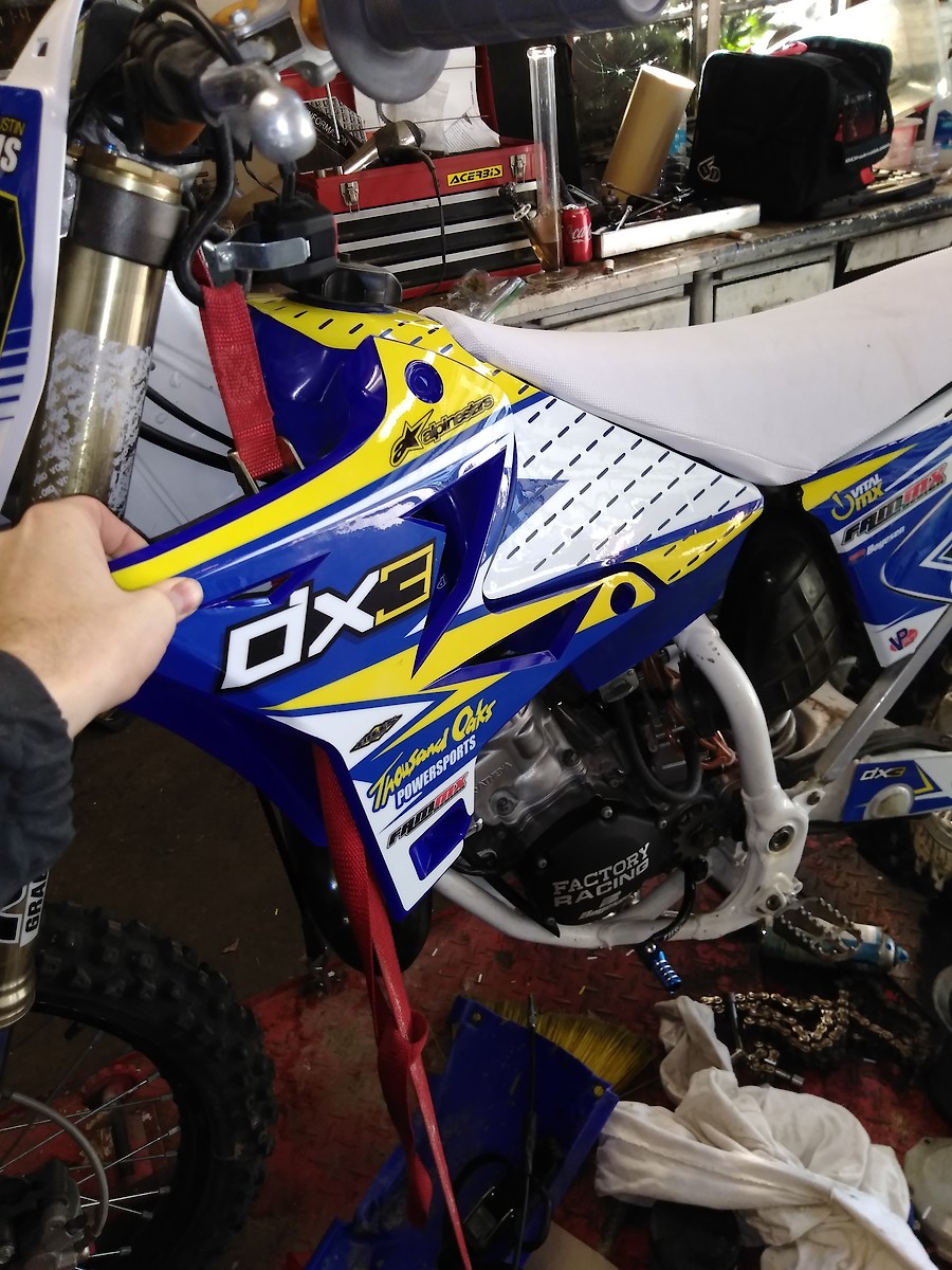 02 yz 144 build (hybrid) almost finished - Bike Builds - Motocross ...