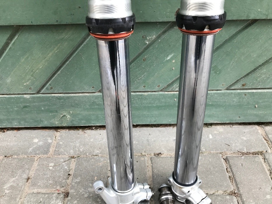 KTM/Husqvarna WP 48mm Twin Chamber spring forks, 2 sets - For Sale ...