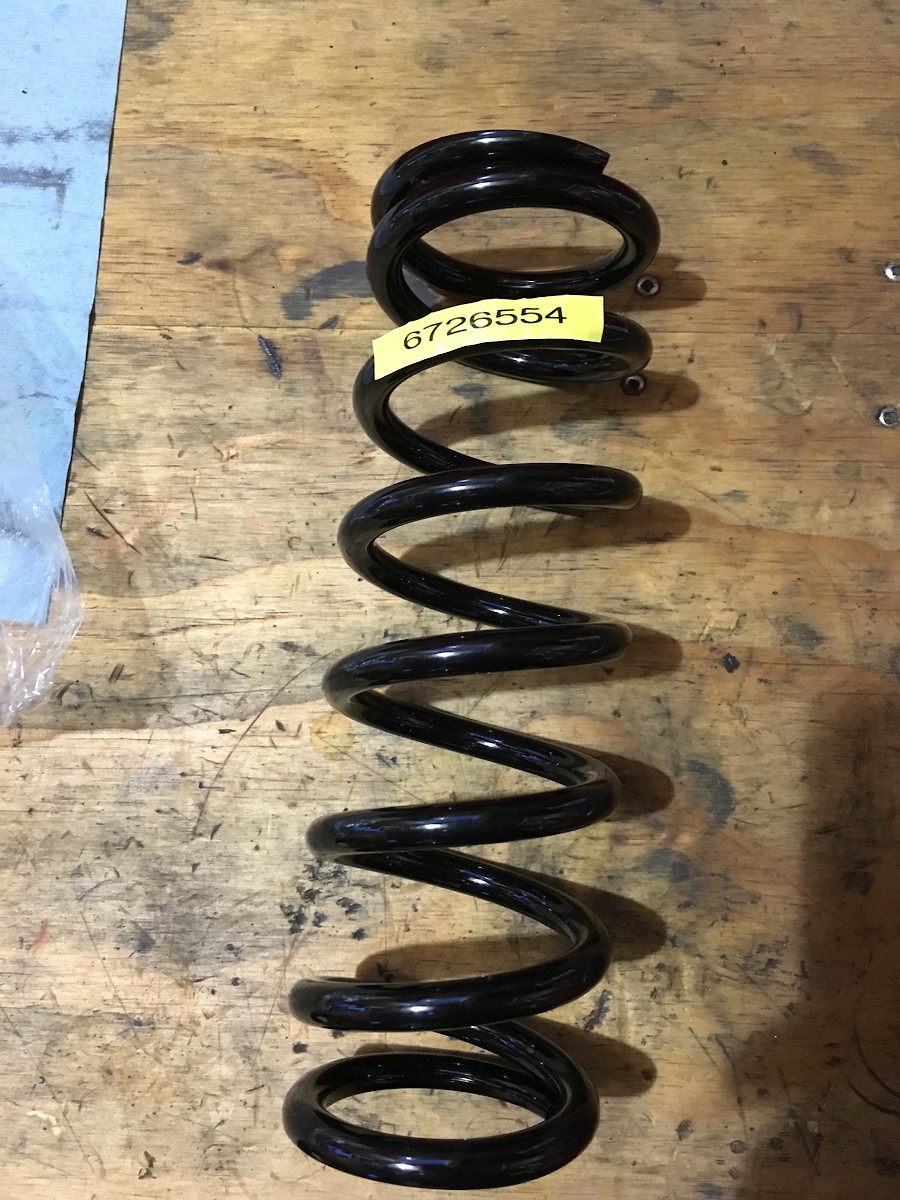 New Shock and Fork Springs and RMZ250 Factory Connection Coated Shock ...