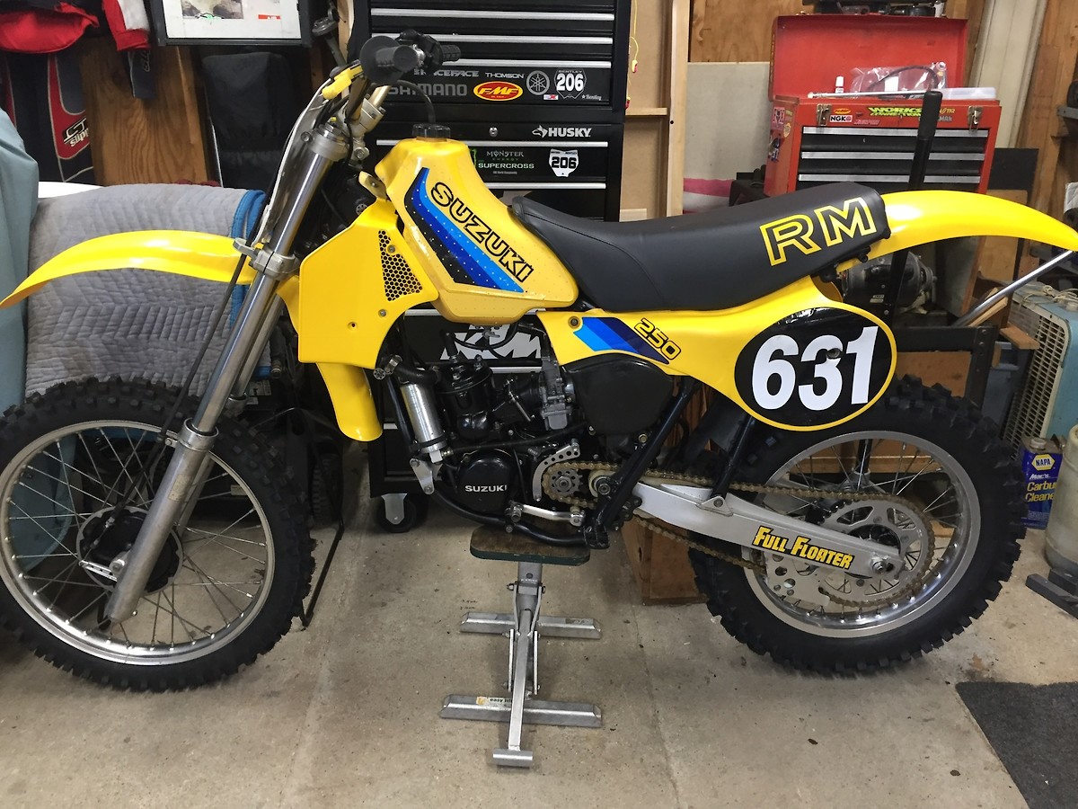 1982 RM250 Winter Project - Old School Moto - Motocross Forums ...