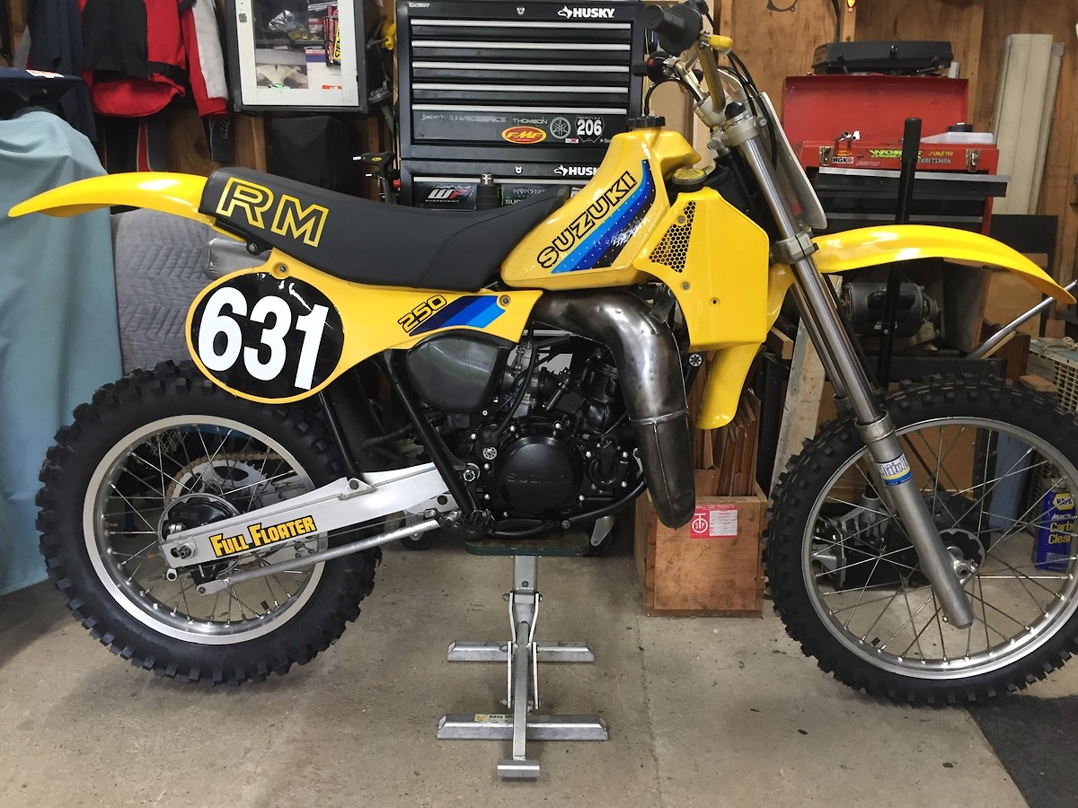 1982 RM250 Winter Project - Old School Moto - Motocross Forums ...