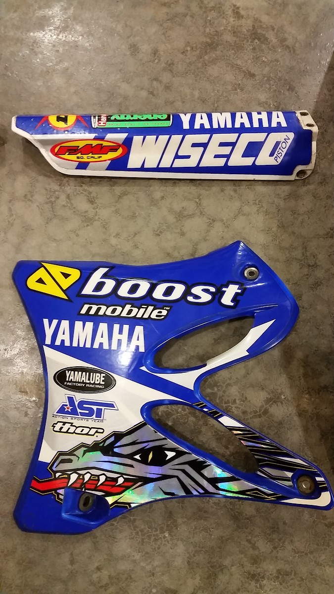 YZ125/250 Boost Mobile / Yamaha of Troy Plastics, Graphics, Seat - For ...