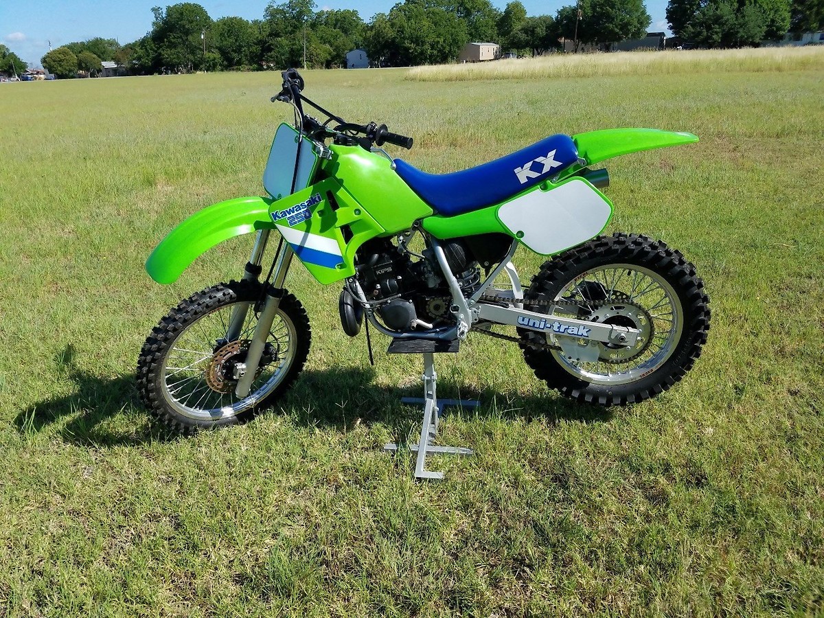 My restored 1987 KX 250 - for sale on ebay - Old School Moto ...