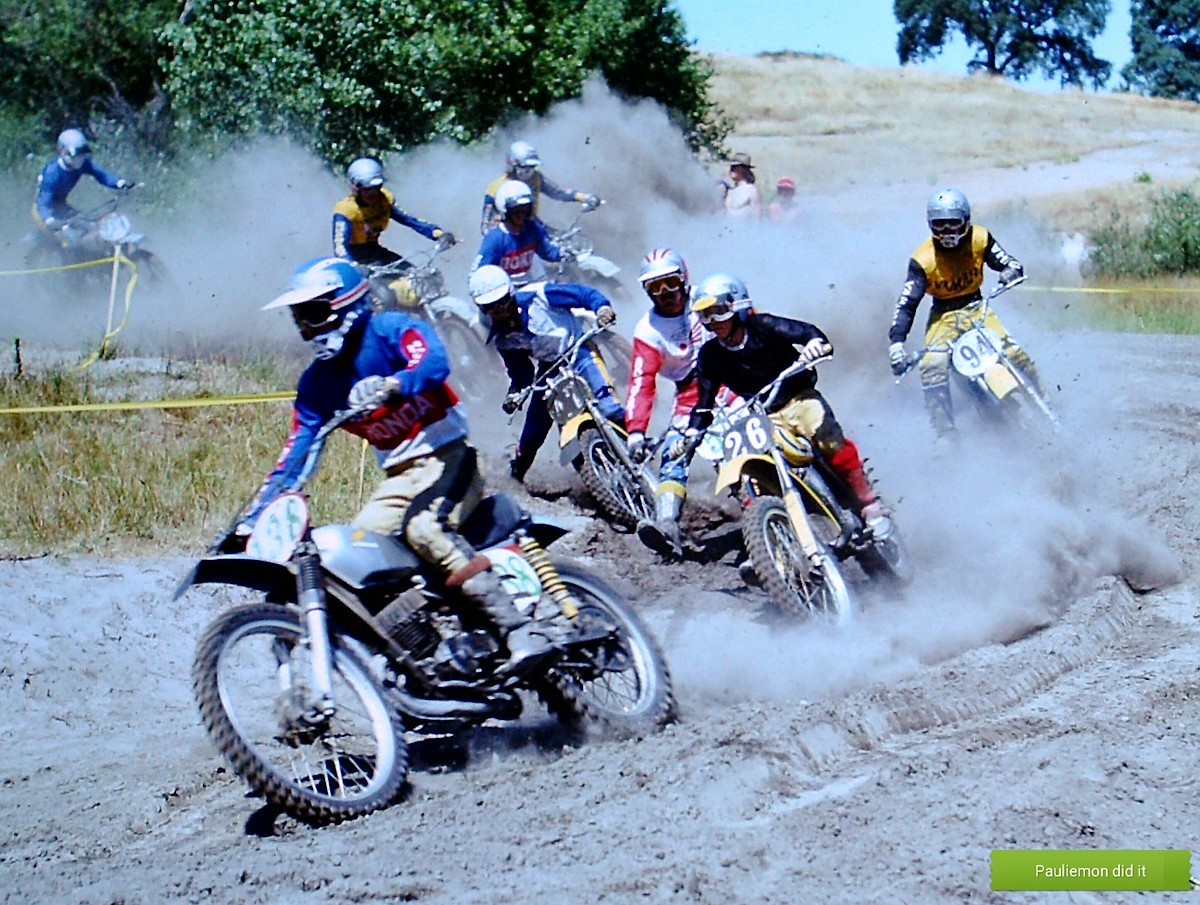 Nor Cal first turn action - Old School Moto - Motocross Forums ...