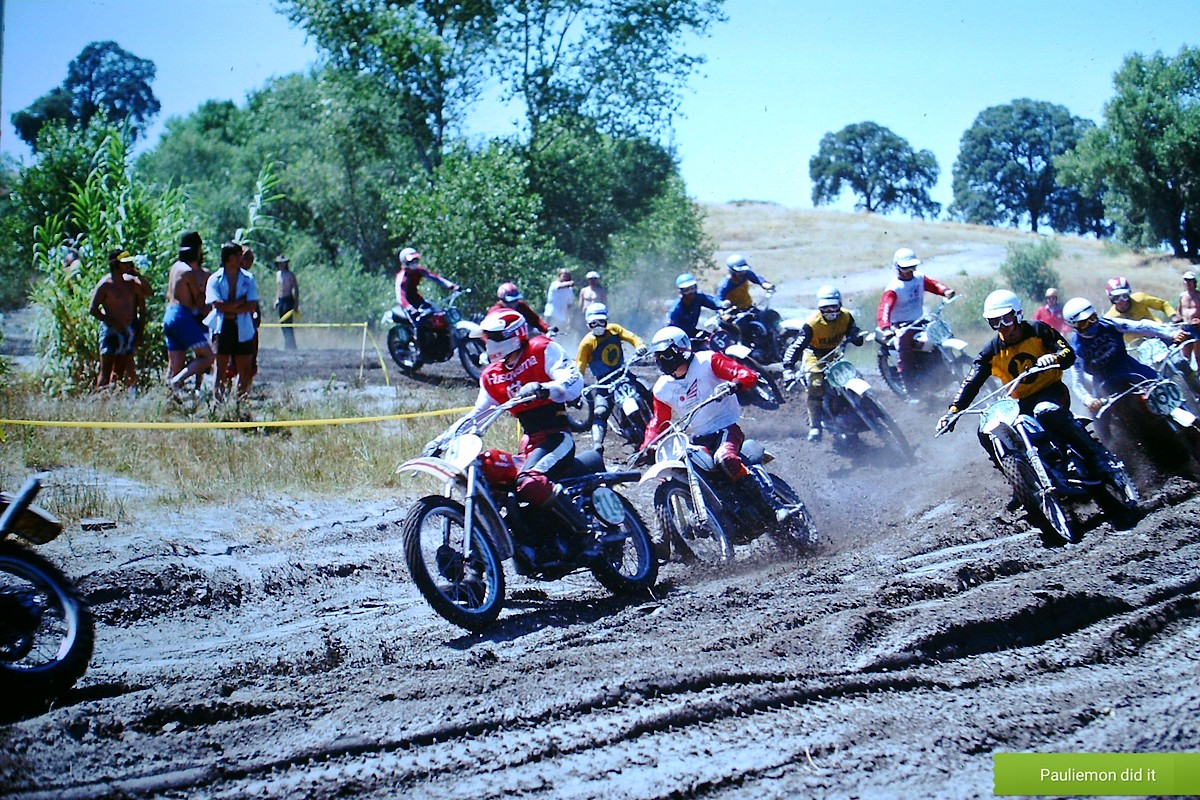 Nor Cal first turn action - Old School Moto - Motocross Forums ...