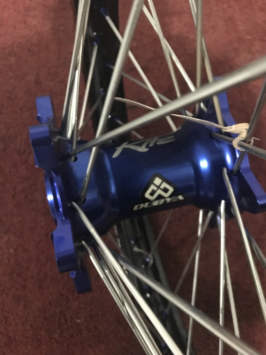 Kawasaki Kite rear wheel Hub Brand new Blue for sale/trade - For Sale ...